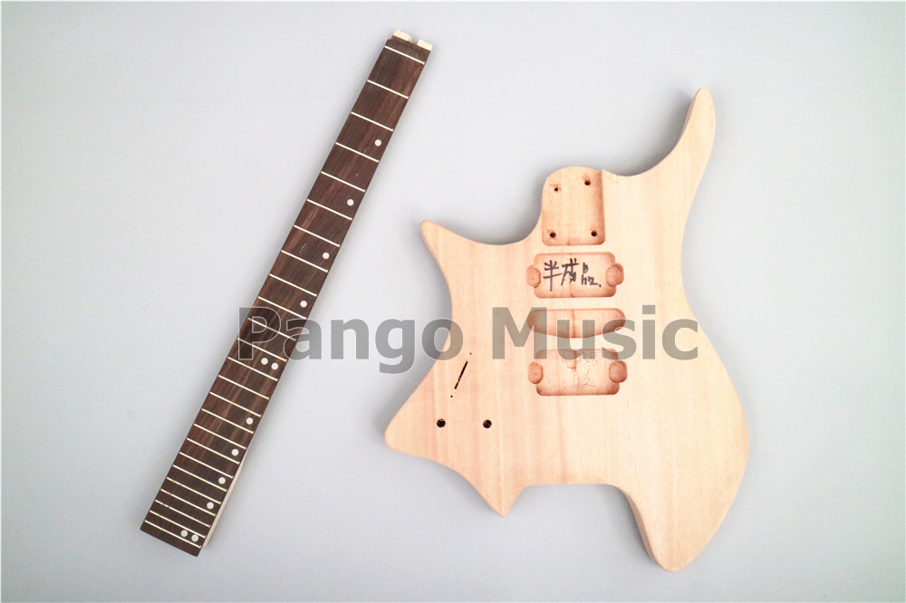Headless Left Hand DIY Electric Guitar Kit (ZQN-019) - Buy guitar kit ...